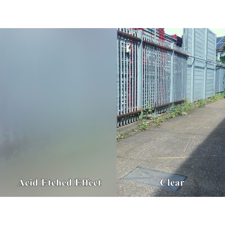 Acid Etched Effect Glass - Breakaway Effects